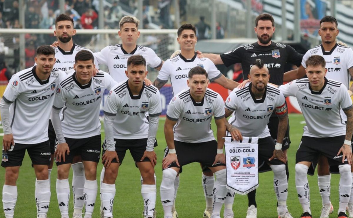 La formación de Colo Colo vs O'Higgins por Copa Chile 2024 - DaleAlbo