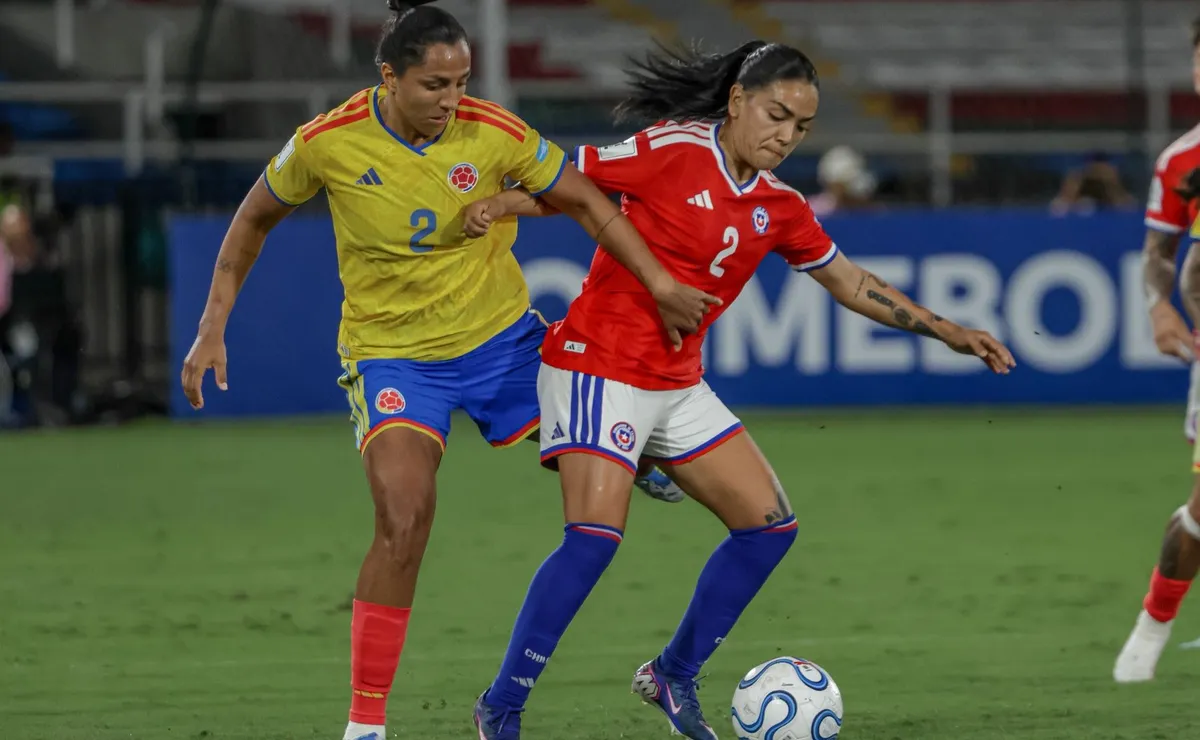 Chile Femenino sufre dura derrota ante Colombia por Eliminatorias