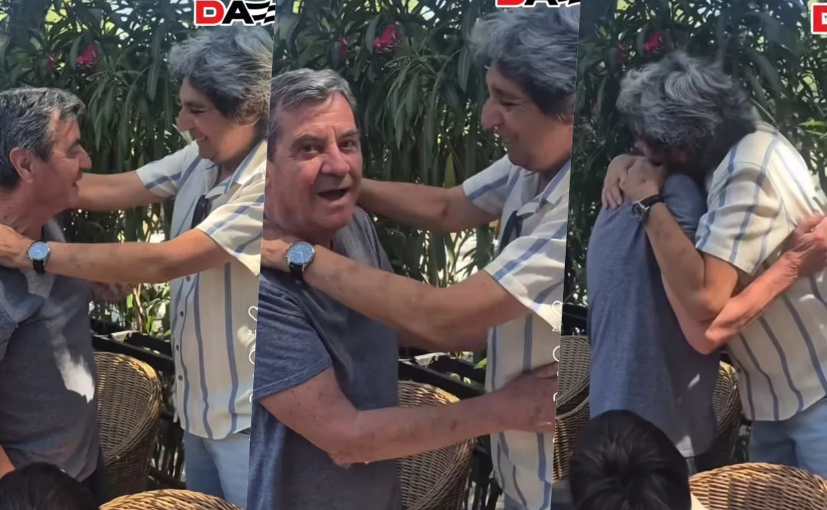 Lindo encuentro entre Jozic y Chano Garrido emociona a todo Colo Colo